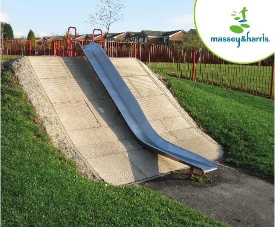 Trough embankment slide | Images