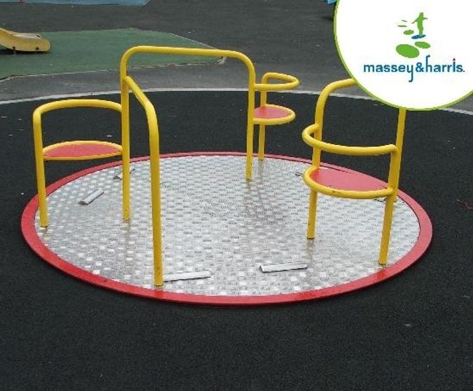 Wheelchair-accessible roundabout | Massey & Harris