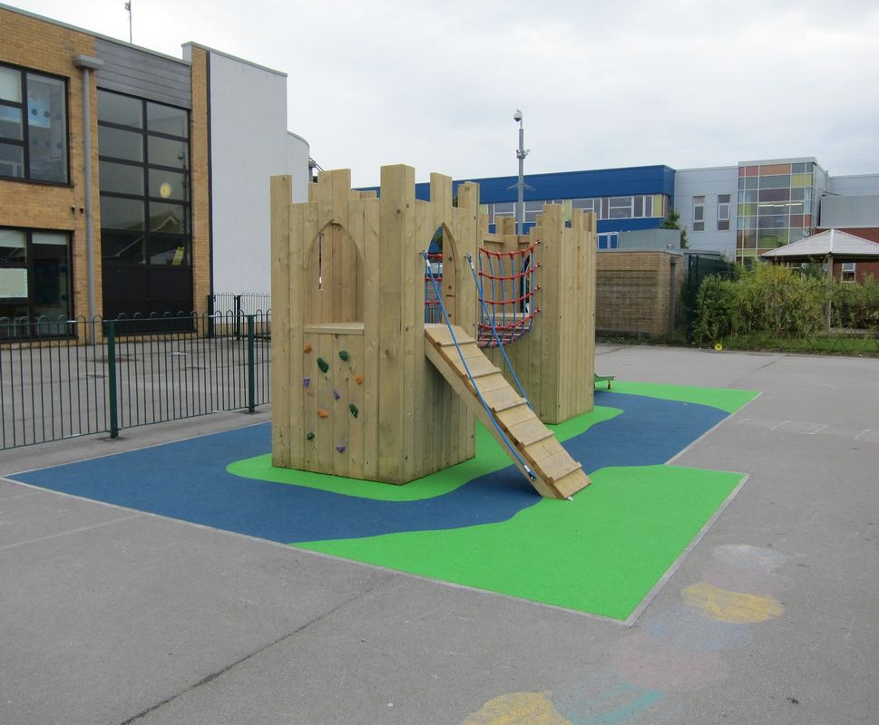 Images for Timber fort play structures