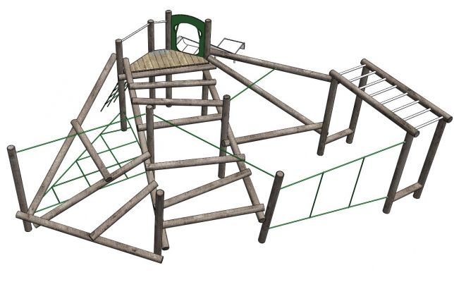 Woodland log climbers | Images