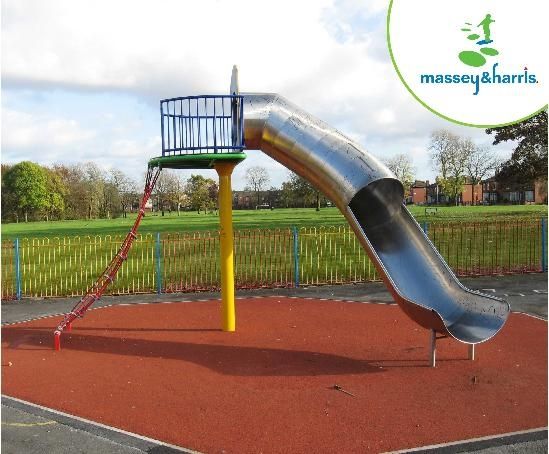 Bespoke Tunnel Slides - custom stainless steel playground slide | Images