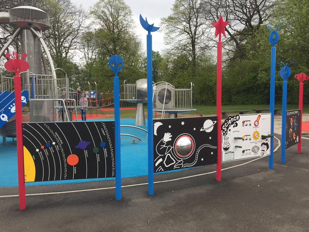 Images for 'Space' themed redevelopment of large municipal park