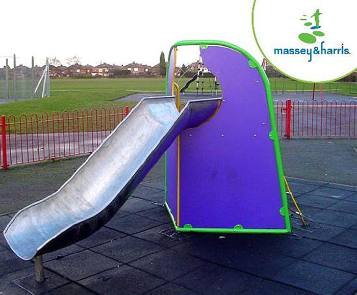 Images for Free-standing half-round slides