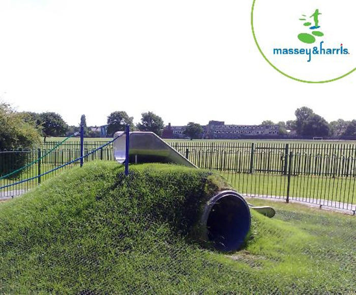 Images for Half-round (open) embankment slides