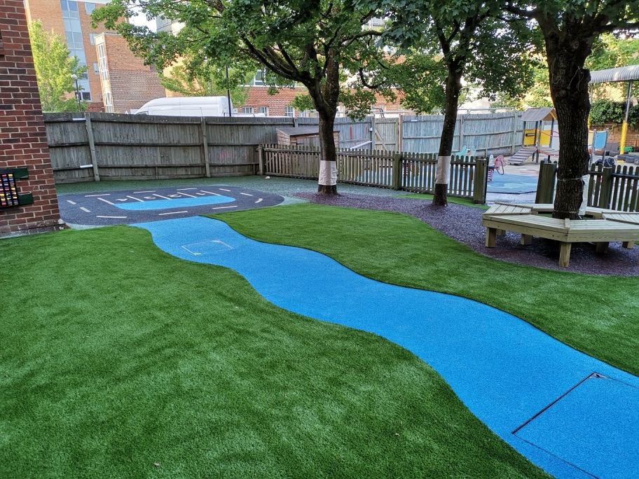 Images for Safer surfacing transforms EYFS outdoor play area