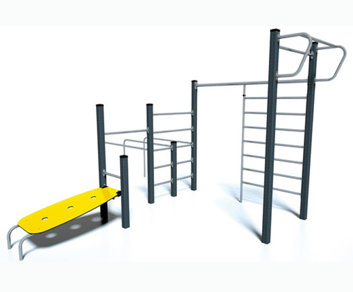 Street Workout outdoor fitness equipment | Proludic Play & Sports Areas ...
