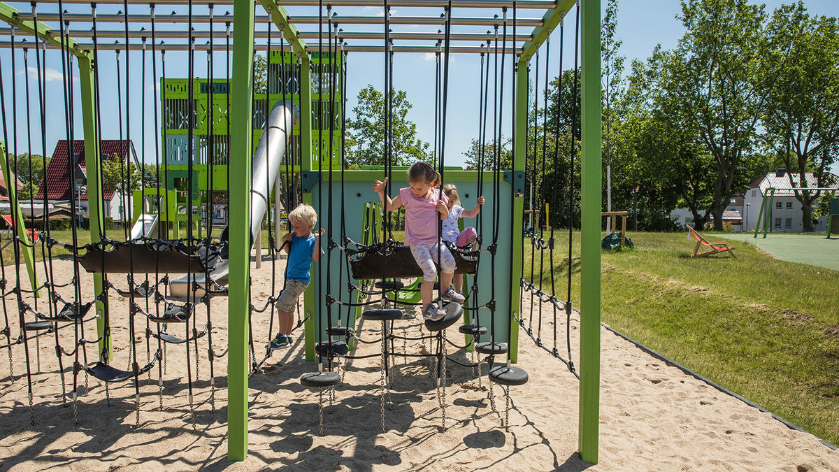 Bespoke playground with mining and industrial theme | Images