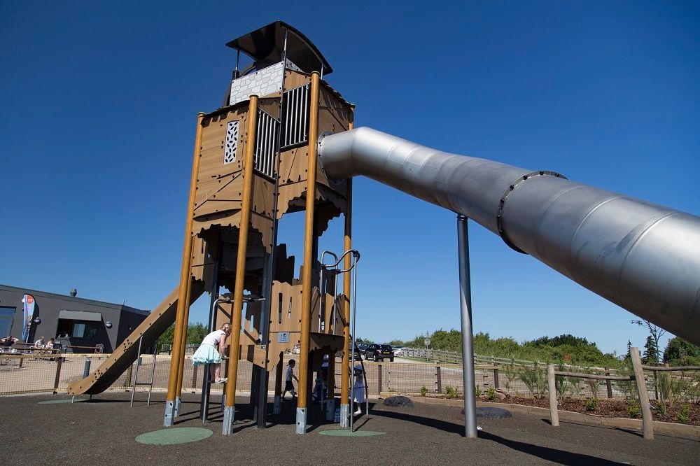 Bespoke playground with mining and industrial theme | Images