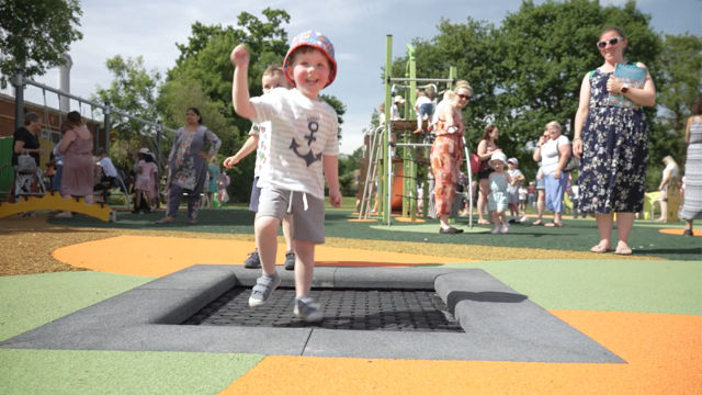 Transforming Woodford Park into an inclusive play area | Proludic Play ...