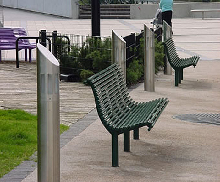 Centerline CL003 contemporary steel seat | Benchmark Design | ESI ...