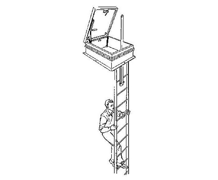 Images for Type S-50TB fixed ladder access hatch