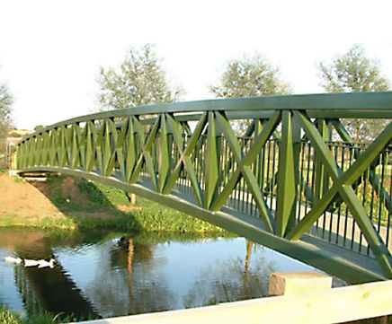 Truss girder timber bridges | Sarum Hardwood Structures