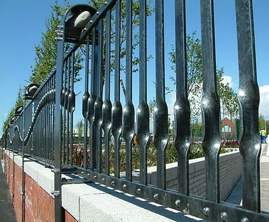 Bespoke steel railings | CB Arts