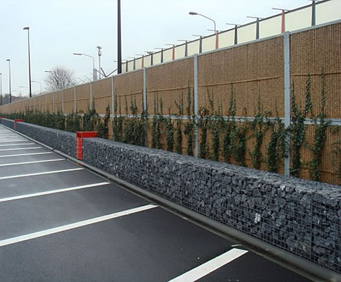Greenscreen environmental acoustic barrier and fencing system ...