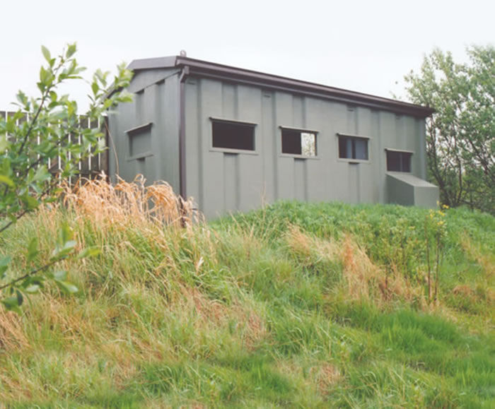 Vandal-resistant bird hide buildings | Cleveland Sitesafe | ESI ...