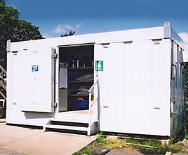 Chemsafe hazardous chemical storage units | Cleveland Sitesafe | ESI ...