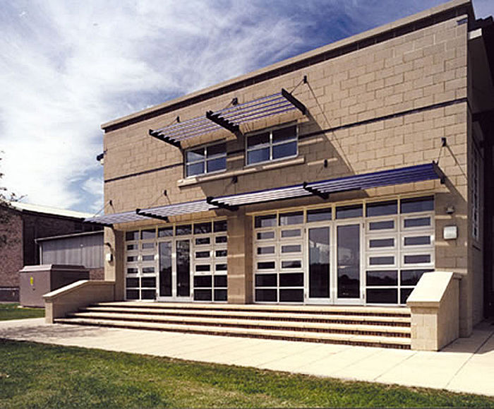 CS Airfoil - aluminium exterior solar shading brise soleil system | Images