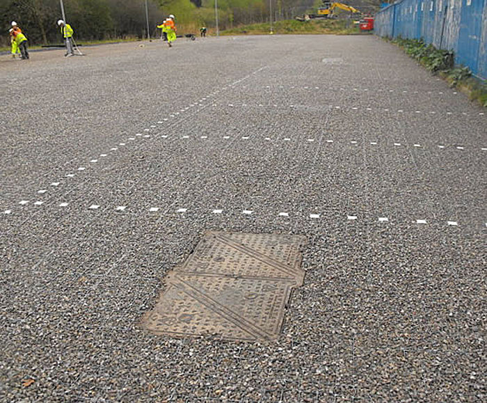 Images for GF40 low-density polyethylene ground reinforcement tile