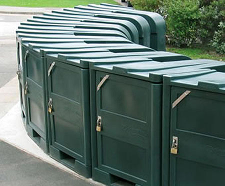 BikeBunker cycle locker | Cycle-Works | ESI External Works