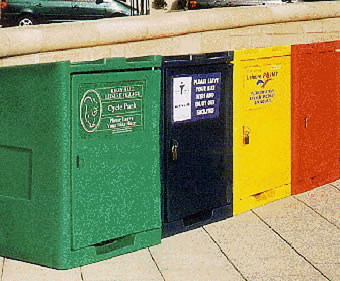 BikeBunker cycle locker | Cycle-Works | ESI External Works