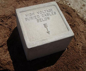 concrete marker posts uk