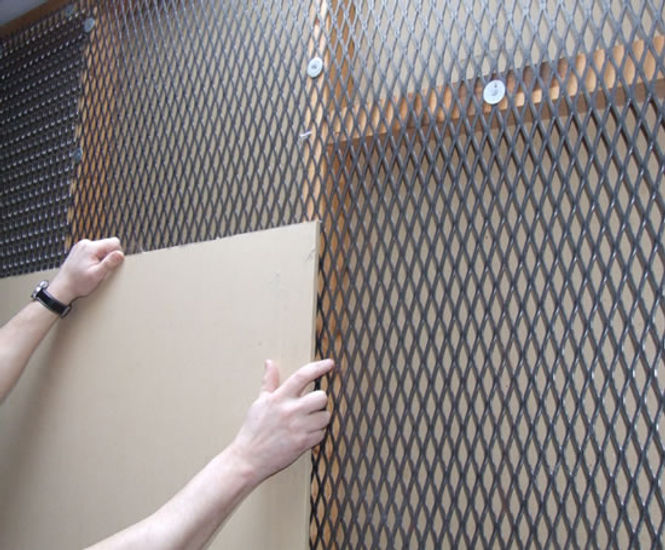 Securilath™ reinforced metal security mesh lath | Expanded Metal Company