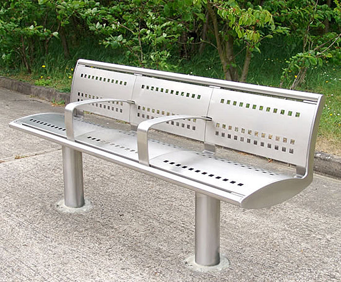 Images for Zenith® stainless steel and timber seat