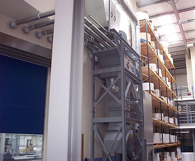 Waste paper trim handling system, Real Digital | The Filter Company