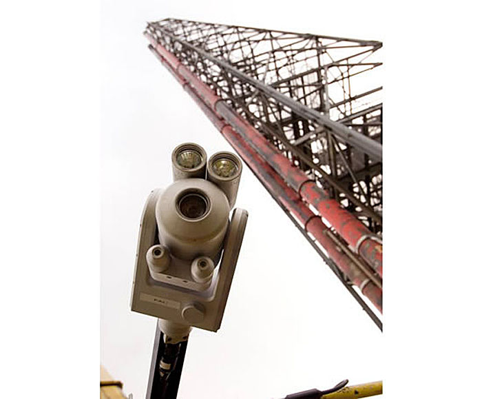 Flare inspection using aerial platform, Scotland | Inspectahire ...