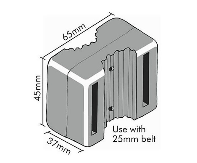 Chunky rubber tree pad | Toms Tree Ties