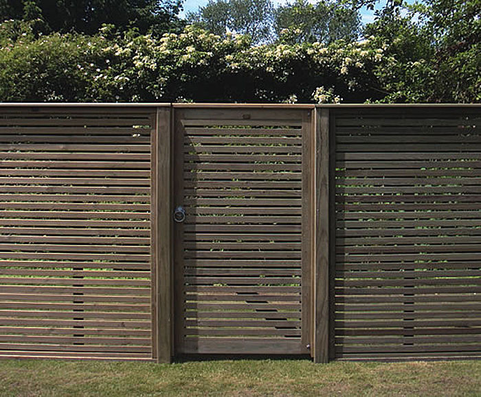 Images for Venetian timber fencing panels