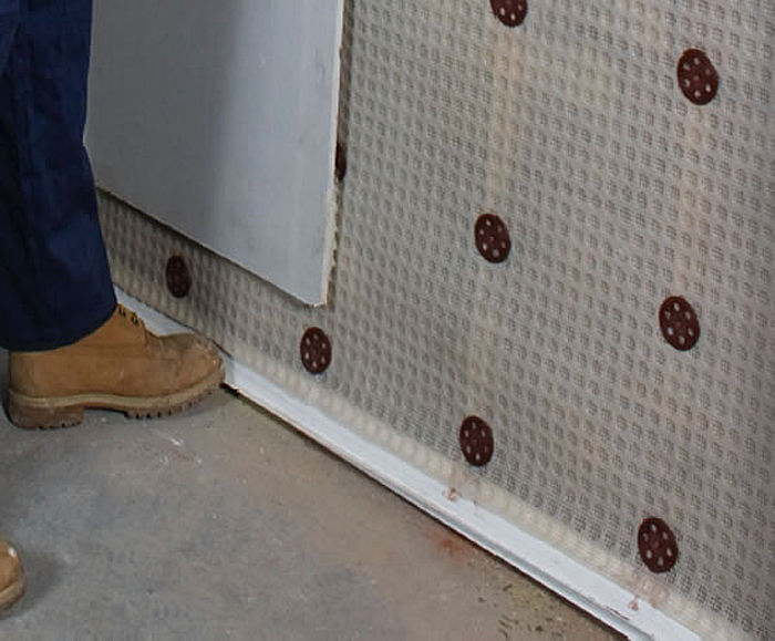 Newtonite 3mm meshed damp-proofing membrane | Images