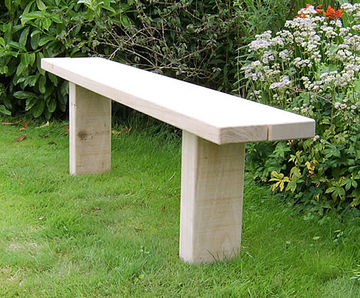 Timber benches | EXTERNAL WORKS