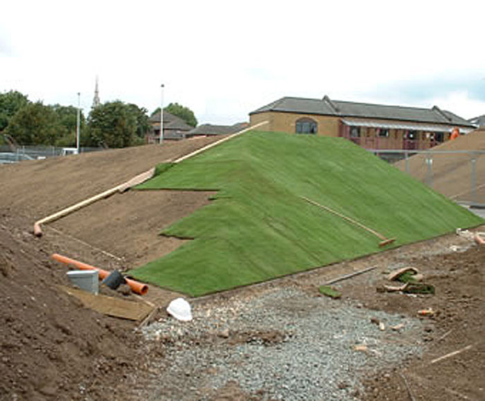 Images for Grassfelt™ - soil-less landscaping turf for slopes & embankments