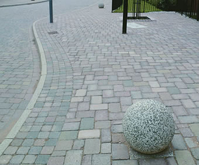 Tegula concrete sett paving | Images