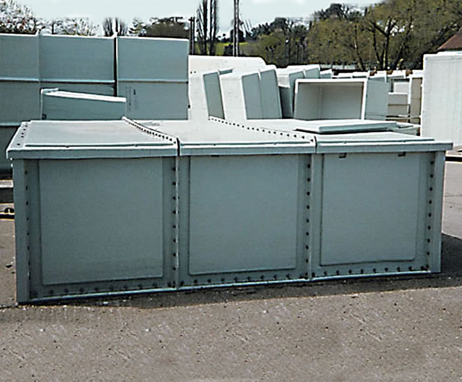 GRP sectional tanks | Precolor
