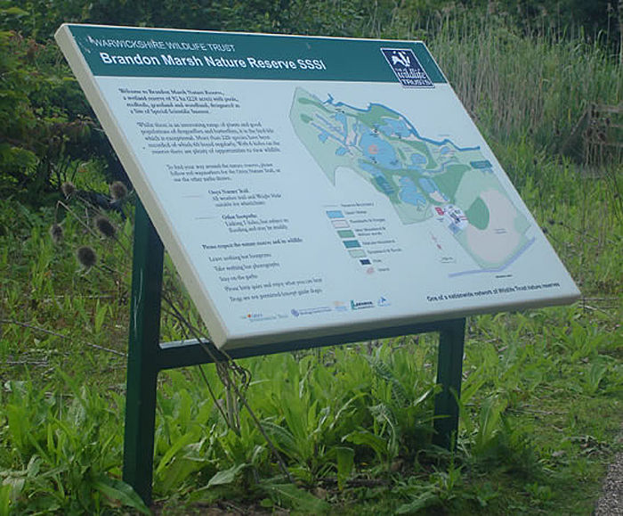 Glass reinforced plastic (GRP) interpretation signage | Images