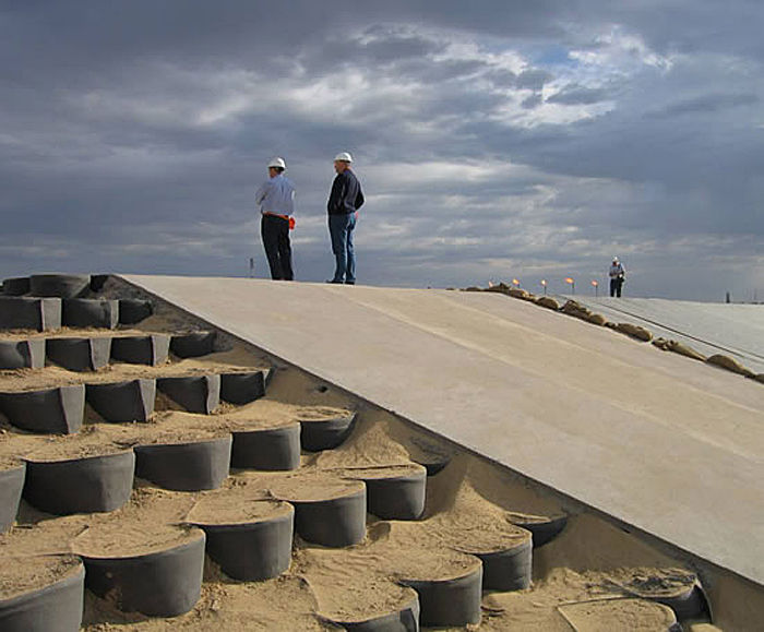 TERRAM Fabric Geocells - 3D cellular confinement system | Images