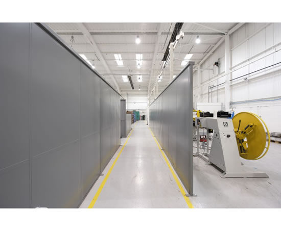 Anchorwall steel partitioning | Images