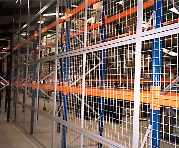 Anchorwall - fixed part-height steel partition | Images